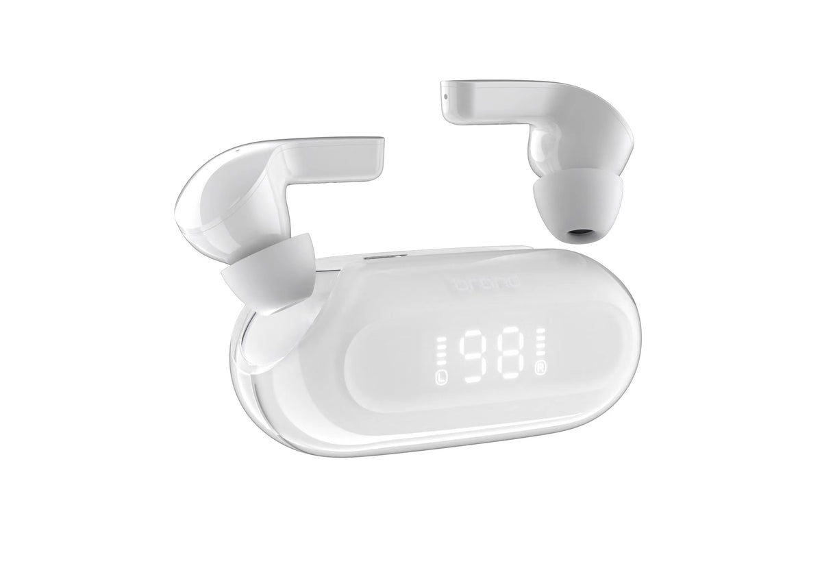 MINISO Beans in Crystalline Case Series TWS Earphones Model: Q99 (Whit – Miniso Philippines Official
