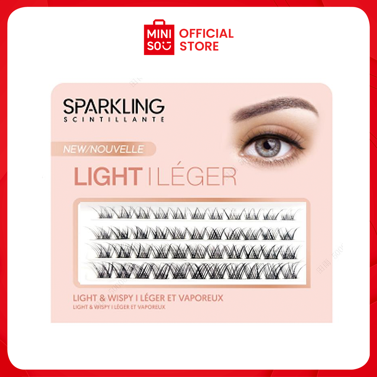 MINISO Sparkling Star Series Single Cluster False Eyelash – Miniso Philippines Official
