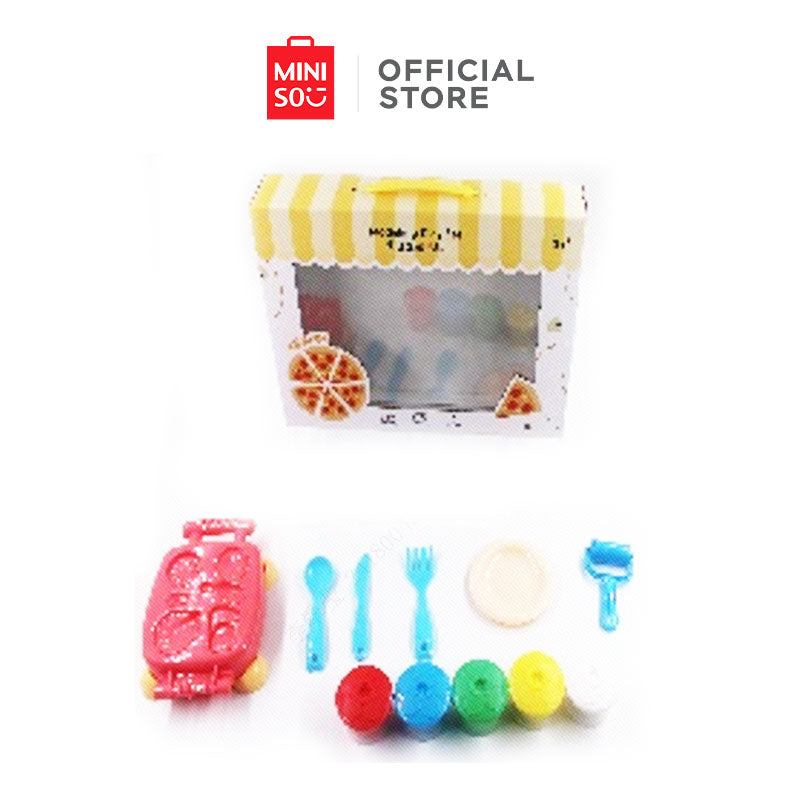 MINISO Pizza Machine Colored Clay - 5-Color Clay, 6 Molds – Miniso ...