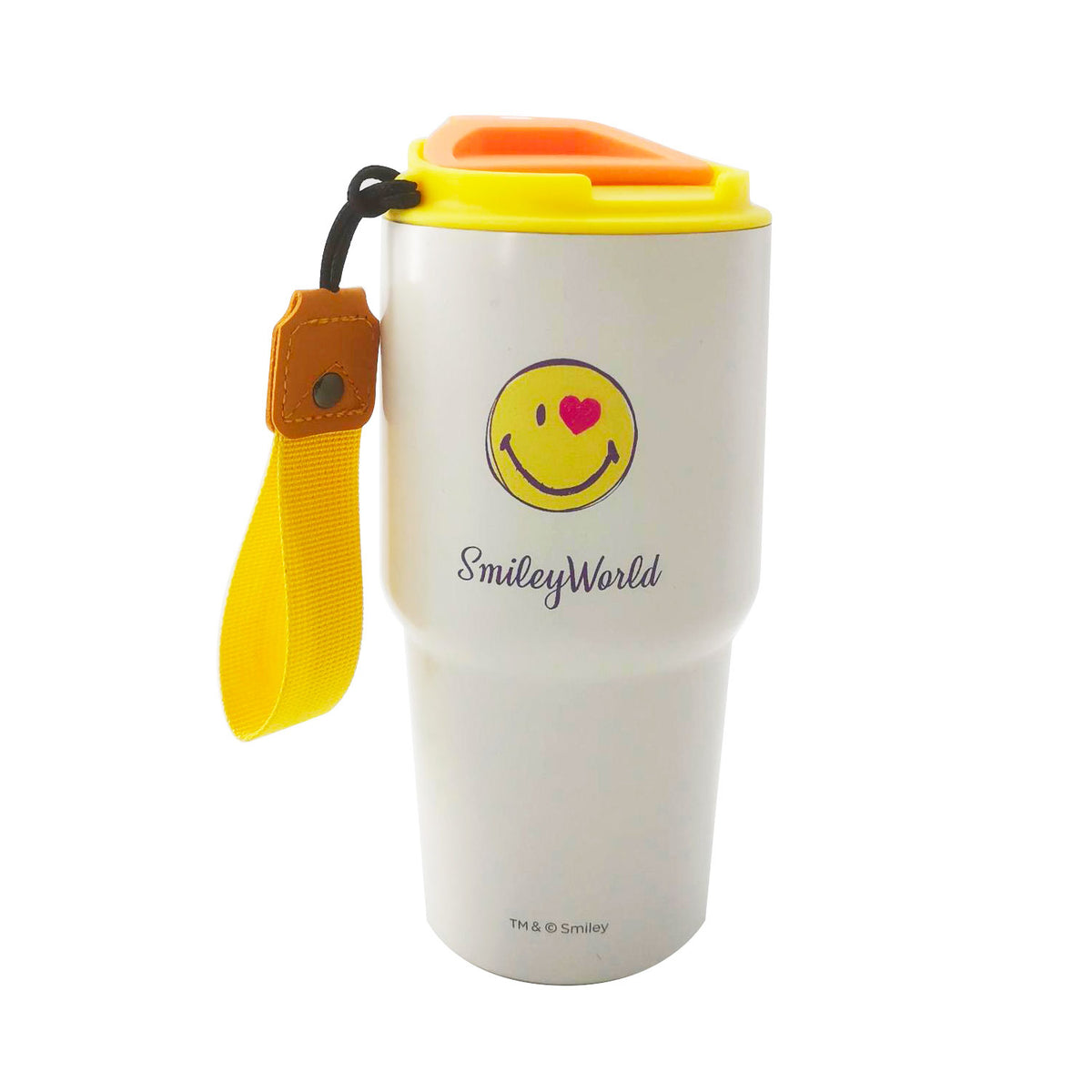 MINISO Smiley World Collection Stainless Steel Bottle with Strap (500m ...
