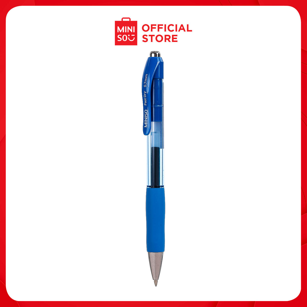 MINISO 0.7mm Quick-drying Gel Pen(Blue) – Miniso Philippines Official