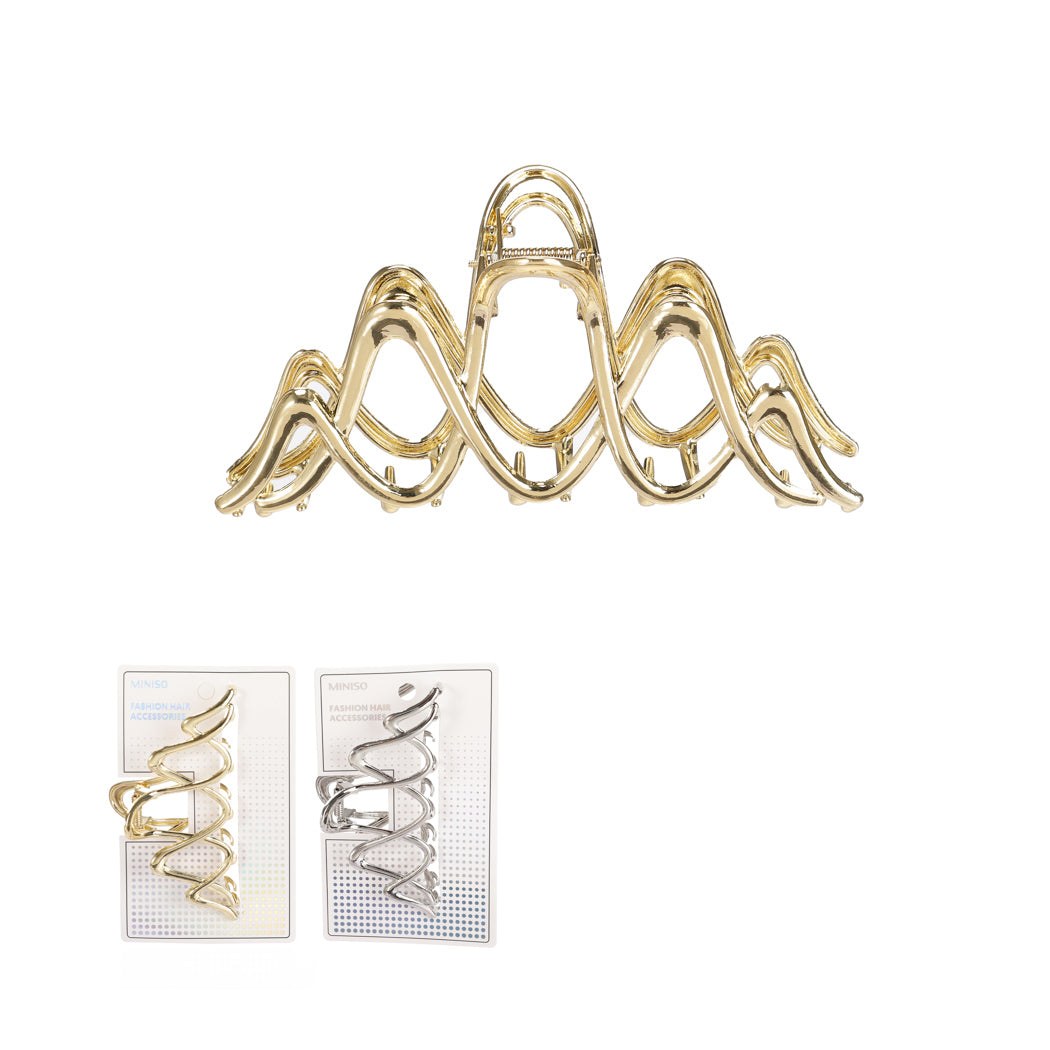 MINISO Fashion Series Wavy Hair Claw Clip (1 pc) – Miniso Philippines ...