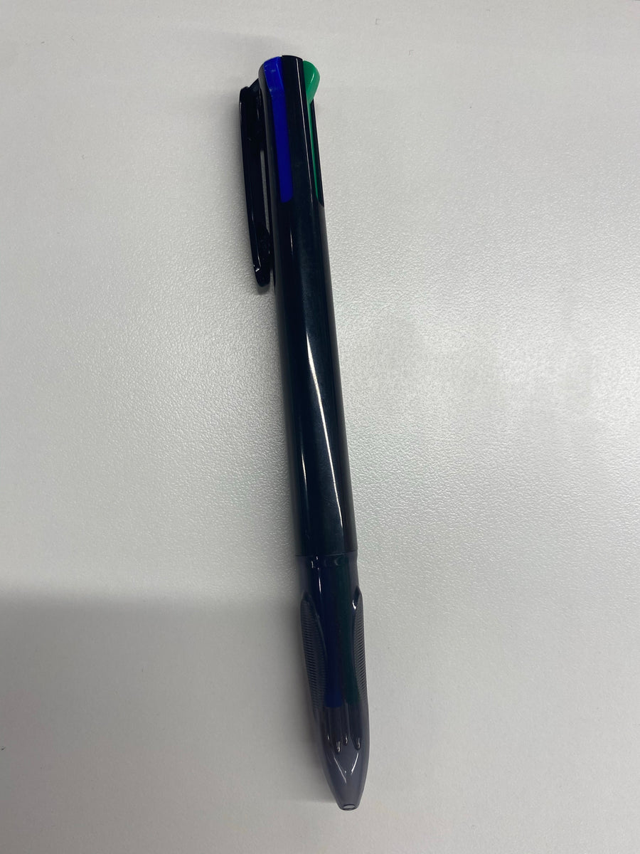 MINISO Retractable 4-color Ballpoint Pen 1.0mm (Red, Green, Blue, Blac ...