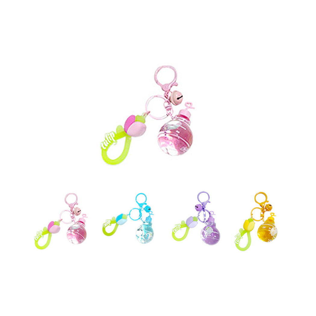 MINISO Tulip Garden Collection Bulb Liquid Keychain – Miniso ...