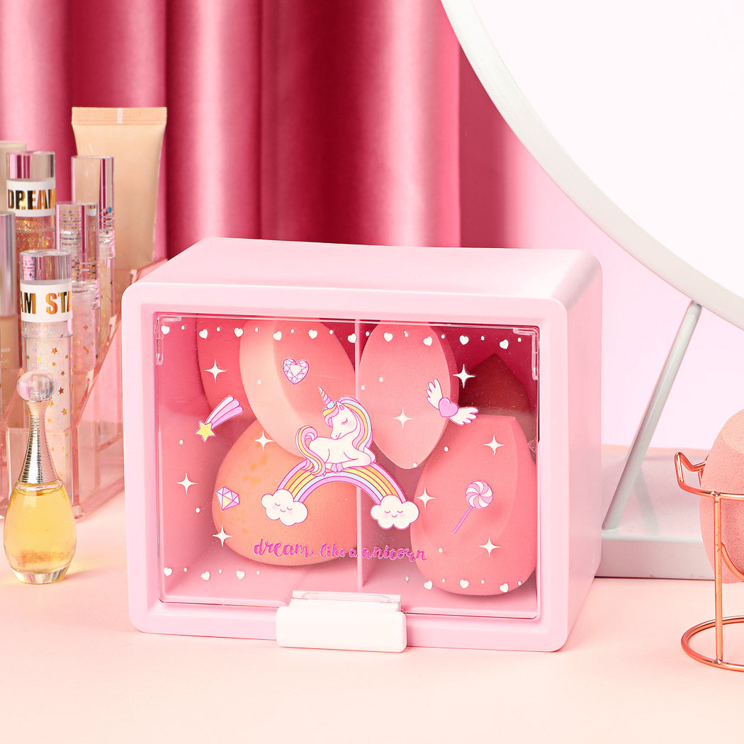 MINISO Unicorn Series Dustproof Cotton Pads Container – Miniso ...