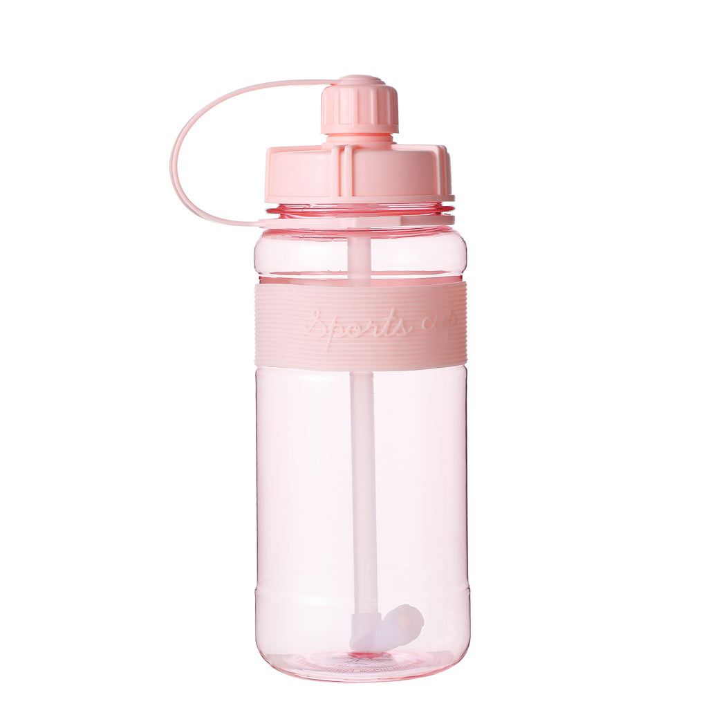 MINISO Large Capacity Plastic Water Bottle for Sports 1000ml Pink ...