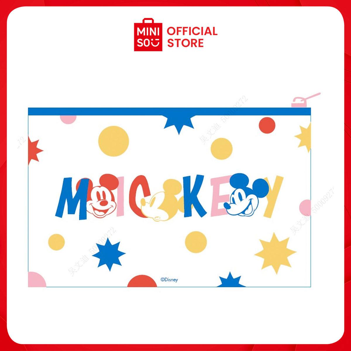 MINISO Disney 100 CC - 20x145cm PVC Stationery Case – Miniso ...