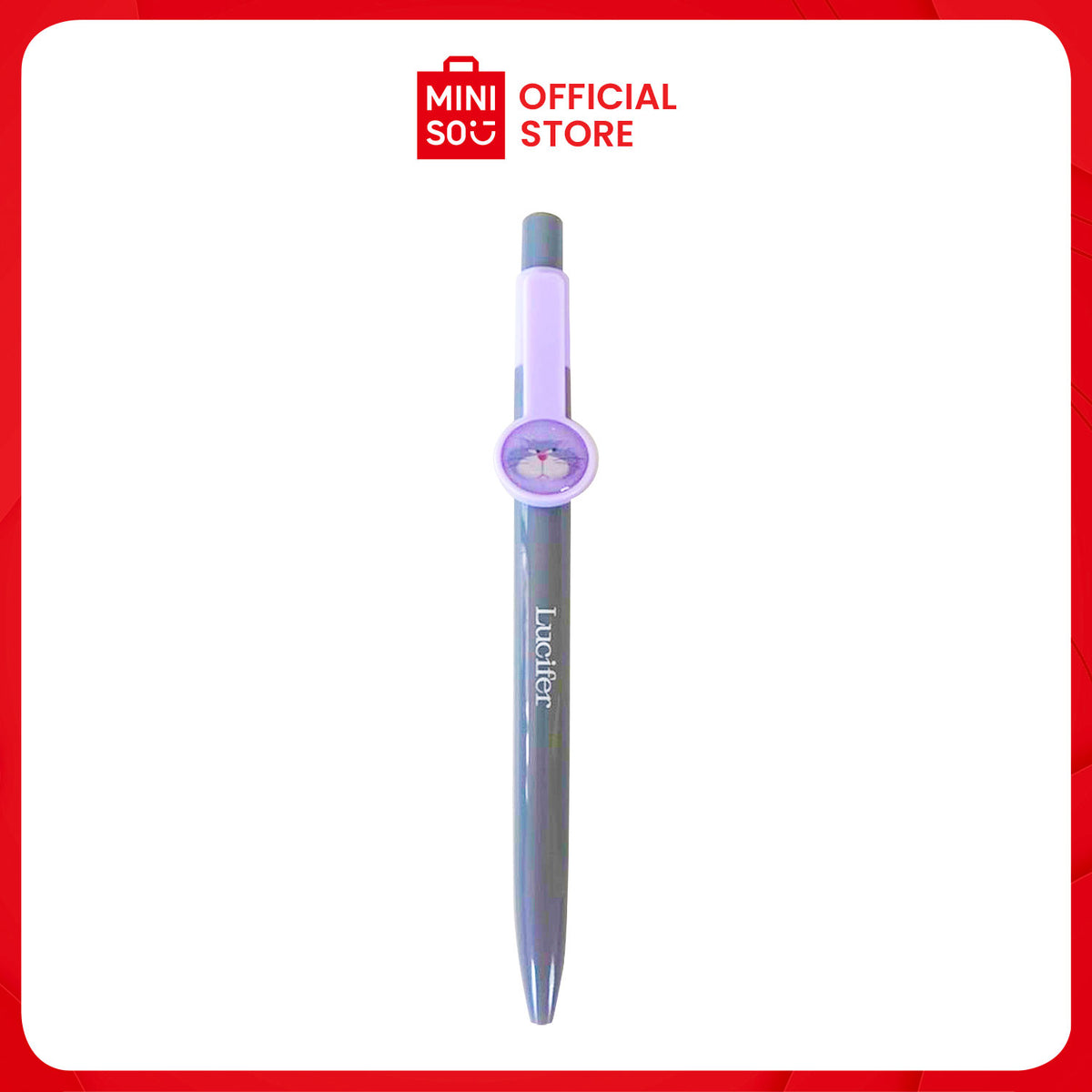 MINISO Disney Cat Collection Epoxy Ballpoint Pen Lucifer PDQ – Miniso ...