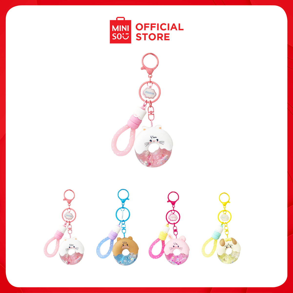 MINISO MIKKO Collection Donut Keychain – Miniso Philippines Official