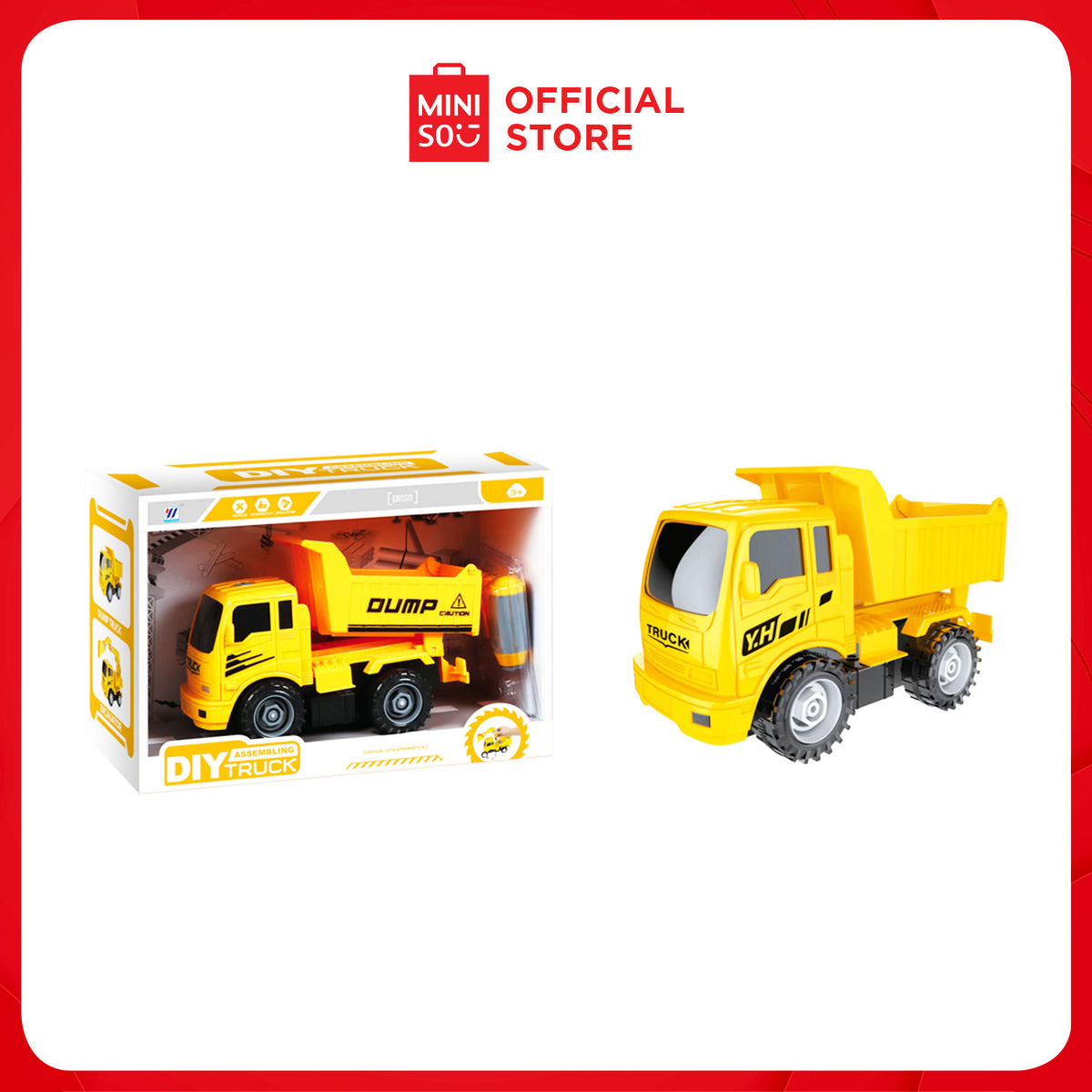 MINISO Engineering Vehicle Series DIY Inertia Engineering Vehicle Tipp ...