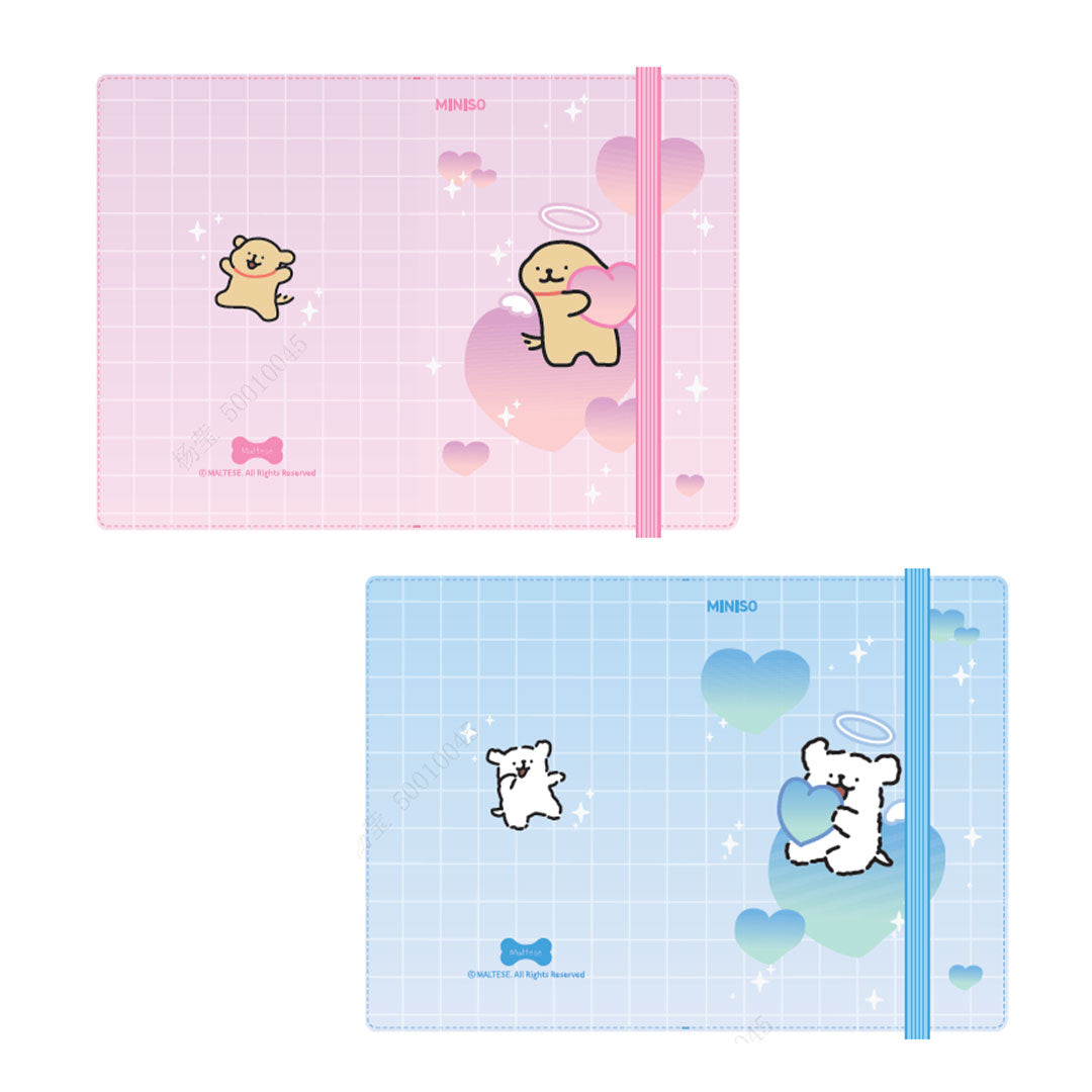 Miniso Maltese Collection A6 Hardcover Book (80 Sheets) (2 Assorted Mo ...