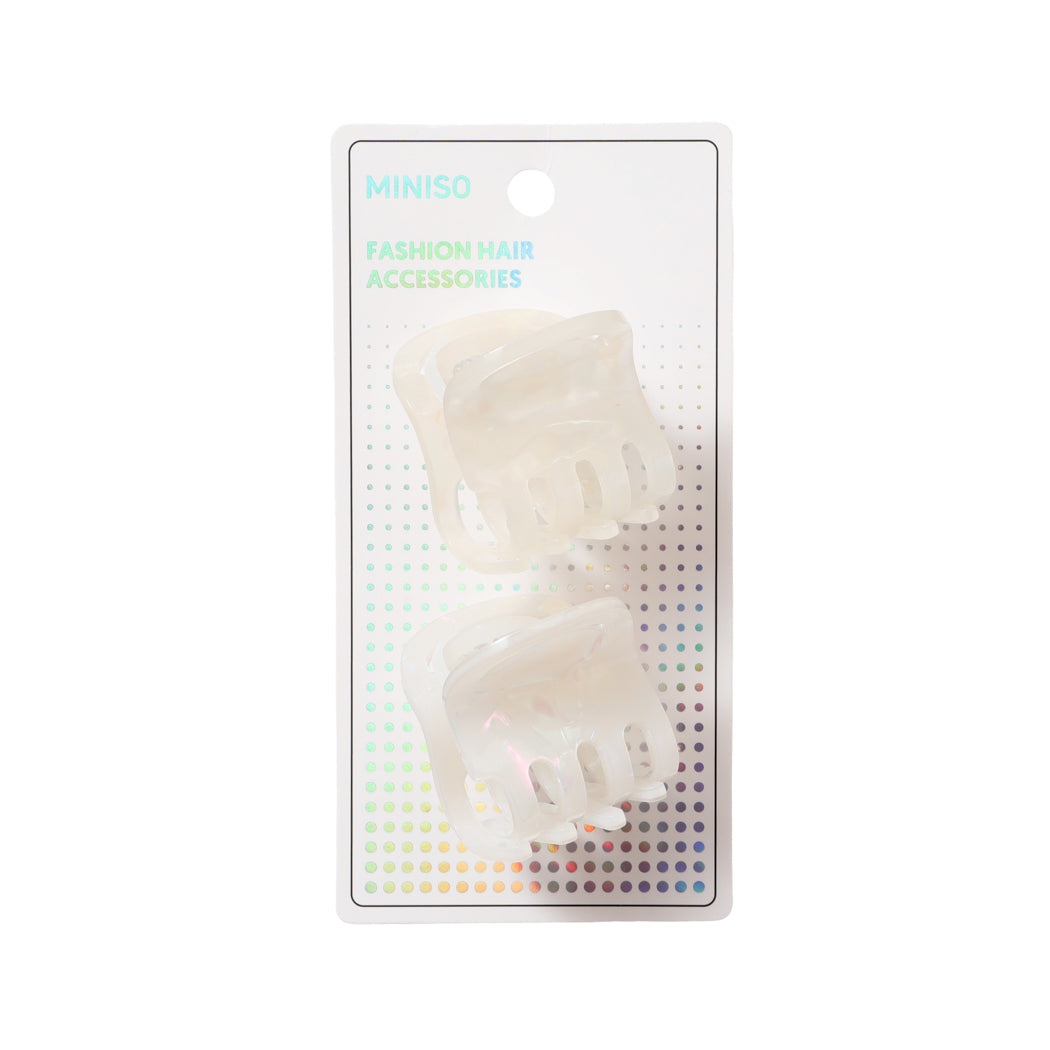 MINISO Pink Garden Little Hair Claw Clips 2 pcs – Miniso Philippines ...