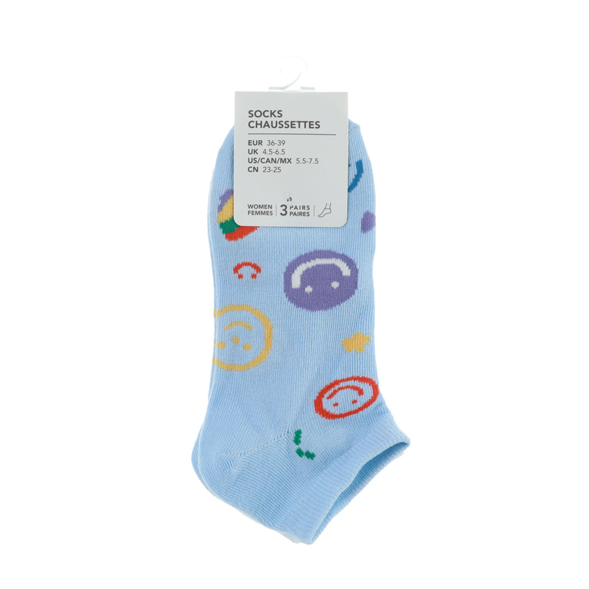 MINISO Paradise Series Women's Ankle Socks (Smiling Face) – Miniso ...