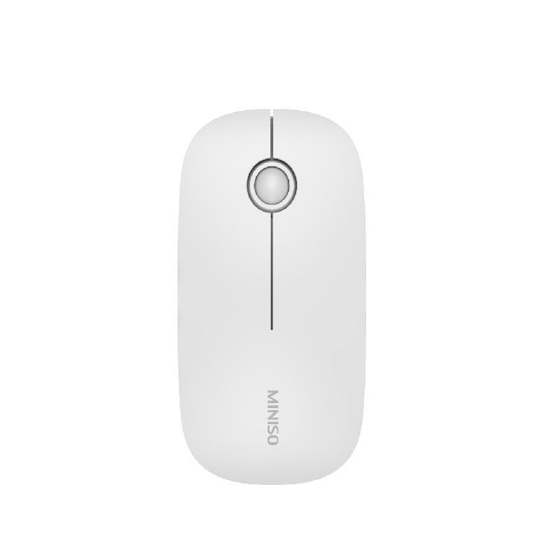 MINISO Stylish ultra-thin wireless mouse White – Miniso Philippines ...