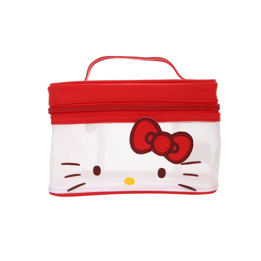 MINISO Hello Kitty Mesh Quadrate Barrel Makeup Bag – Miniso Philippines ...