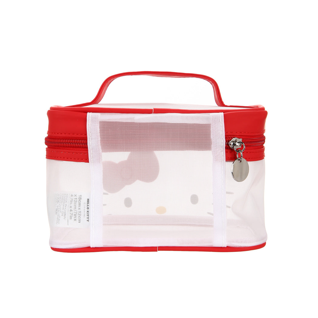 MINISO Hello Kitty Mesh Quadrate Barrel Makeup Bag – Miniso Philippines ...