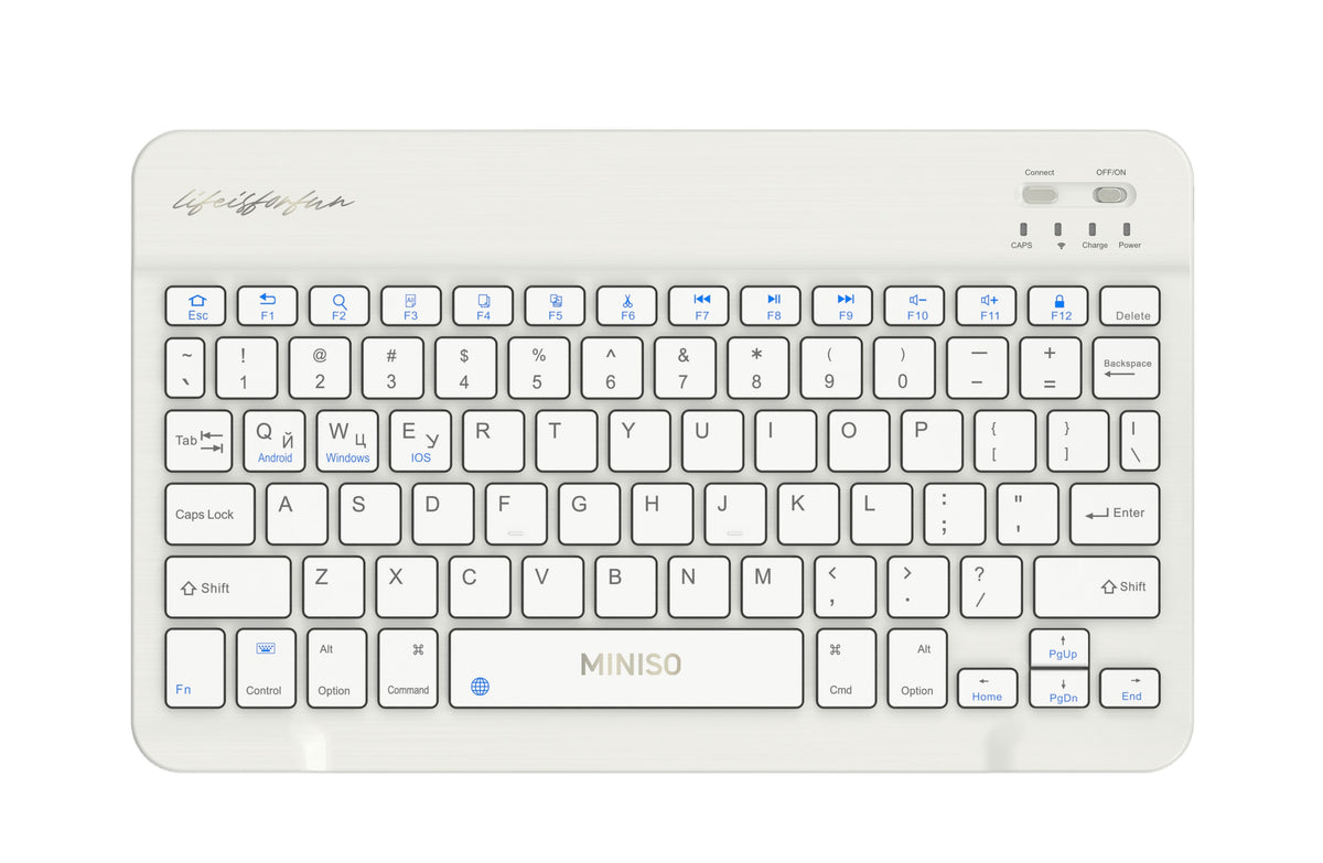MINISO Life is for Fun Series Chargeable Keyboard – Miniso Philippines ...