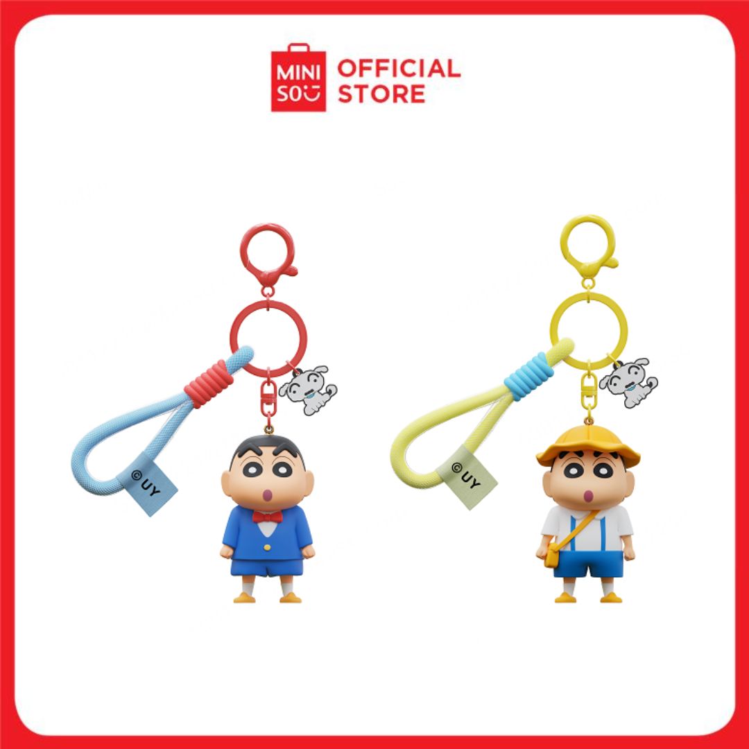 MINISO Crayon Shinchan Collection Shinchan in Uniform Keychain – Miniso ...