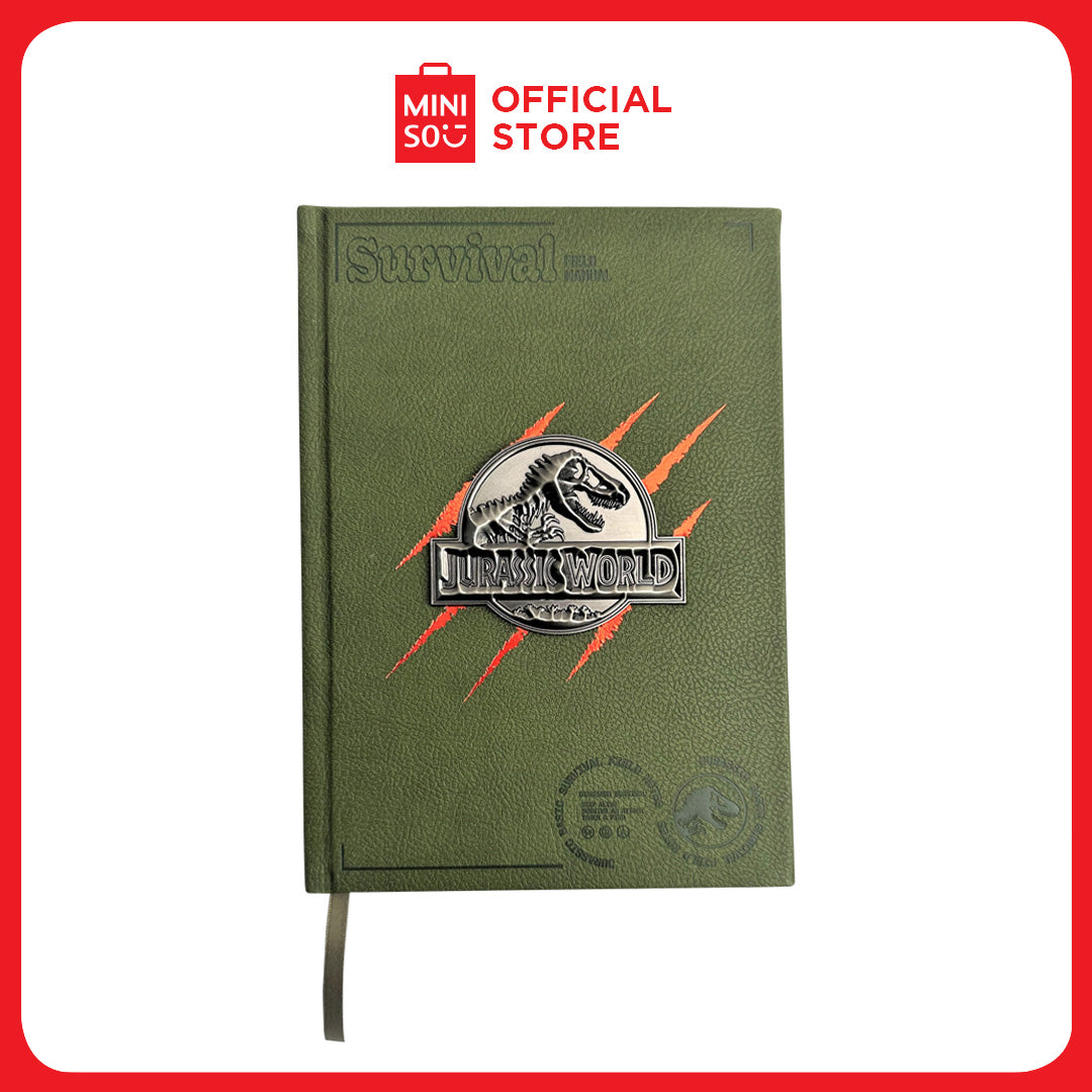 MINISO Jurassic World Collection Embossed Metal Badge Book – Miniso ...
