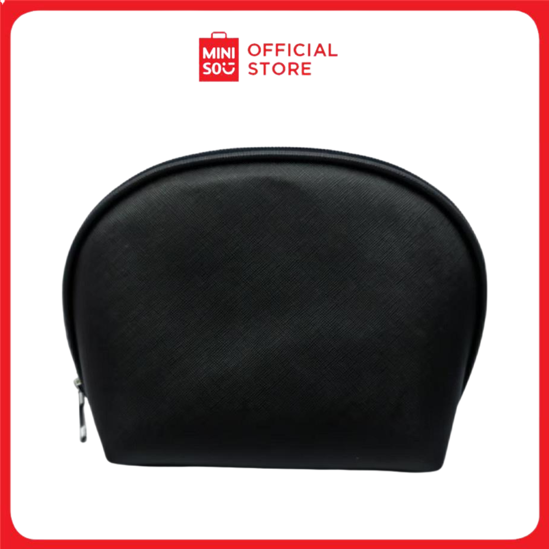 MINISO Basic Solid Color Shell Cosmetic Bag(Black) – Miniso Philippines ...