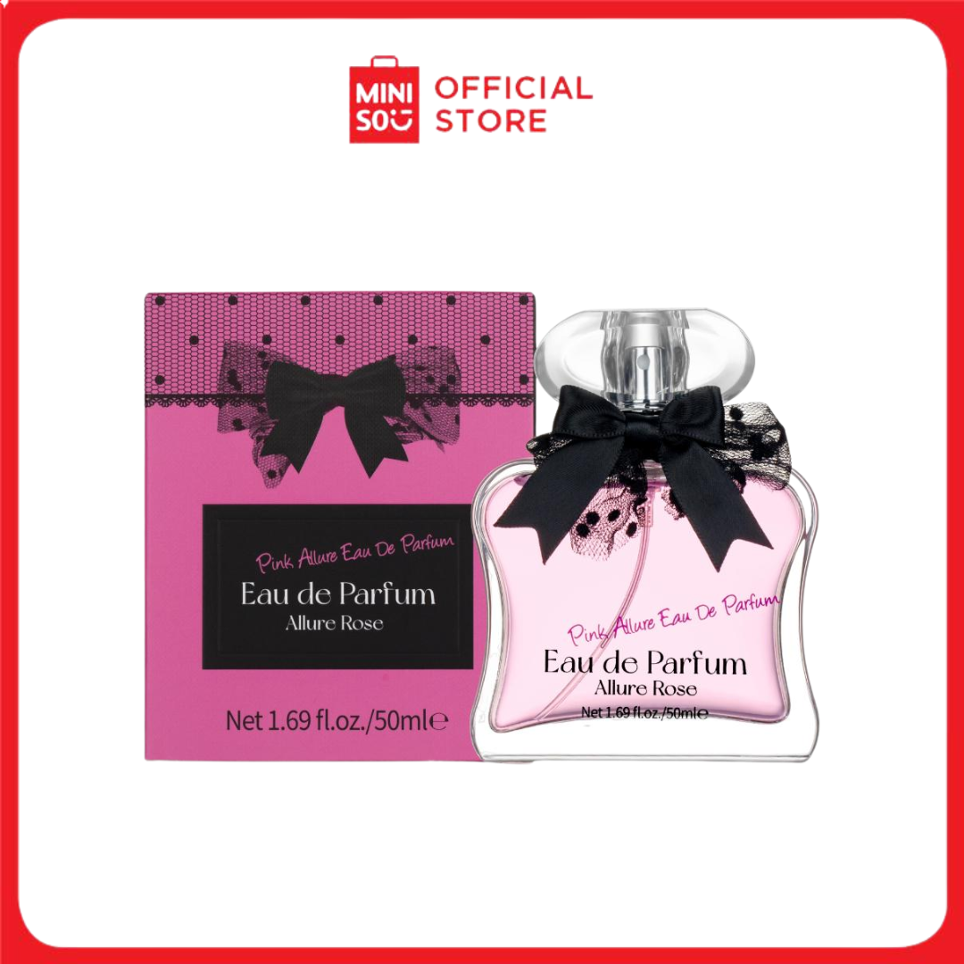 MINISO Pink Allure Eau de Parfum (50ml) – Miniso Philippines Official