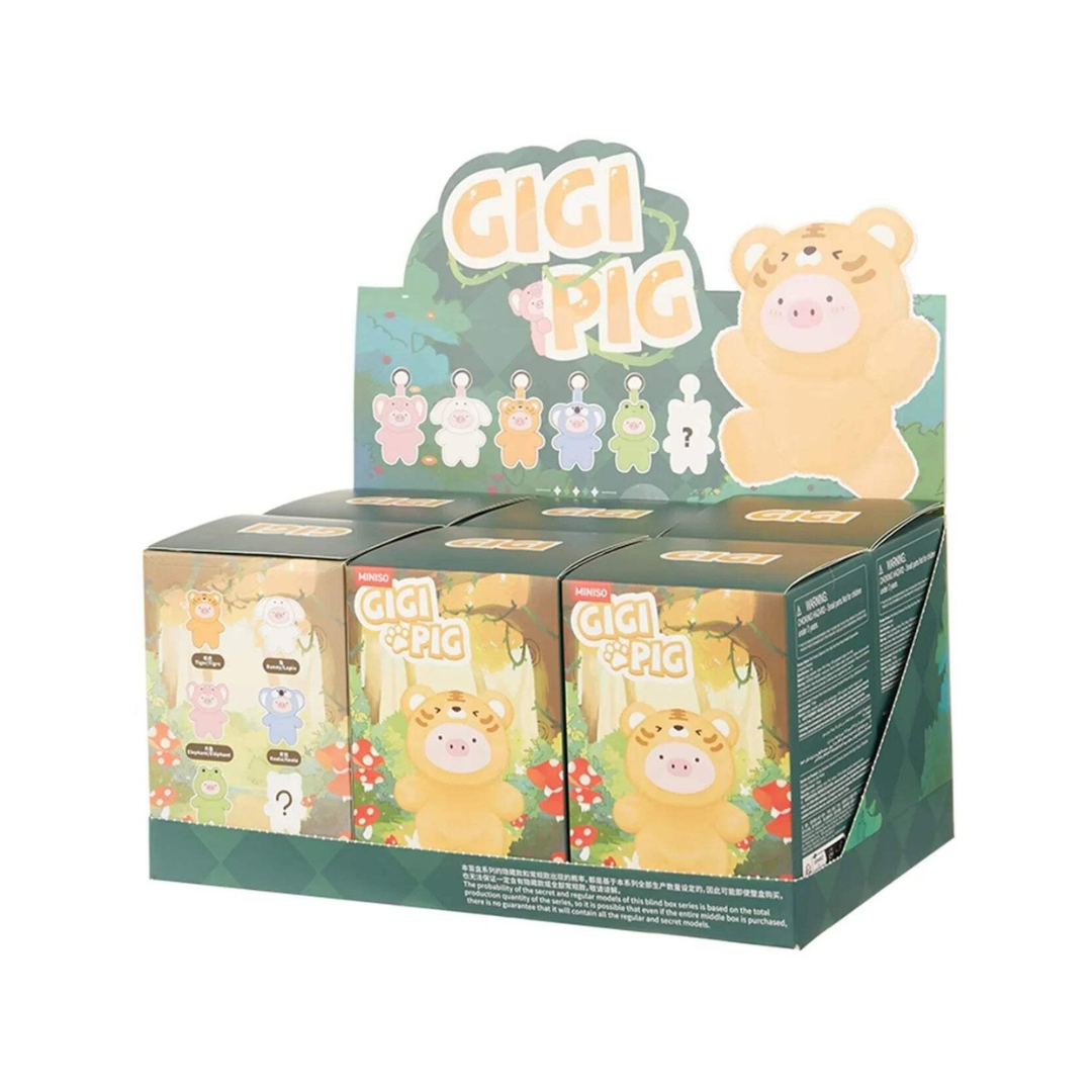 MINISO Mini Family Collection 5.5in. Gigi Vinyl-Face Plush Pendant Sur ...