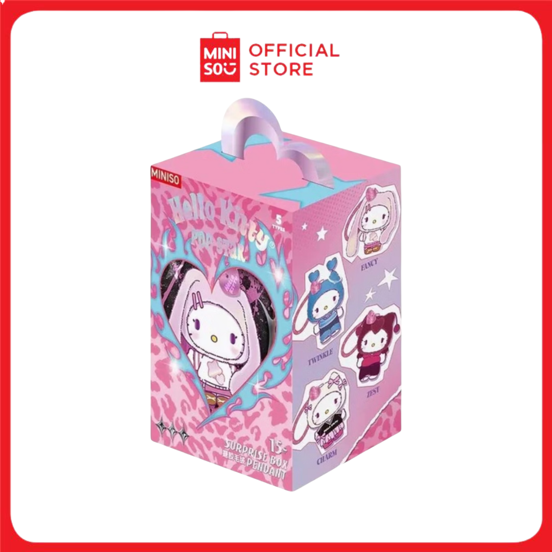 MINISO Hello Kitty Pop Star Vinyl Plush Surprise Box – Miniso ...
